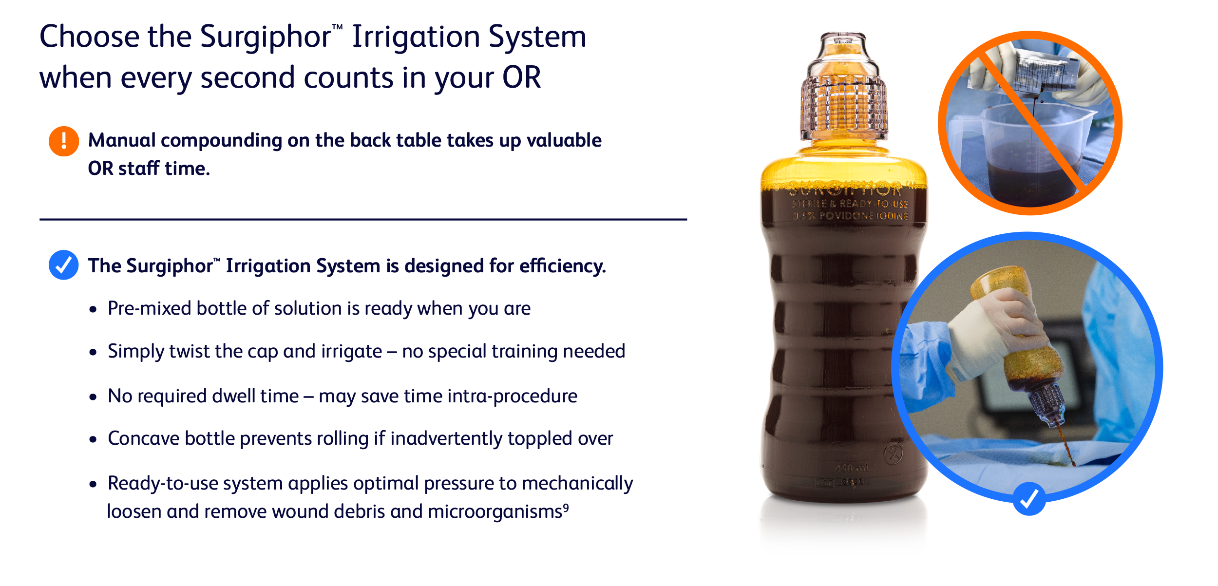 BD Surgiphor™ Antimicrobial Irrigation System